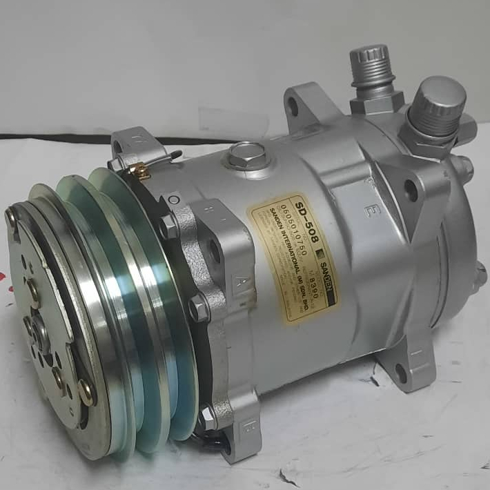 ORIGINAL SANDEN SD 508 COMPRESSOR MODEL 8390 'F' AIR COND COOLING, MADE ...