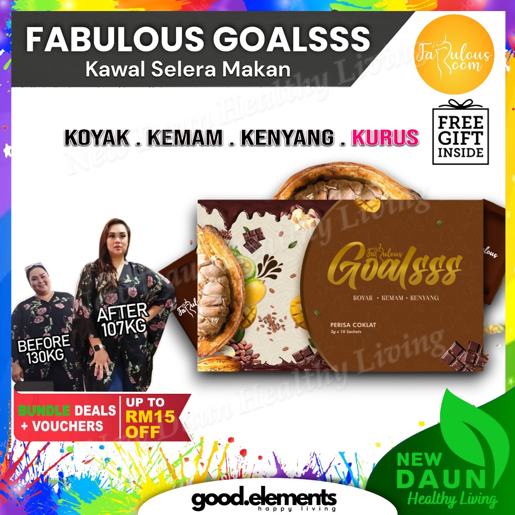 FABULOUS GOALSSS Fabulous Goals health drinks | TOXXX | OATS | CELIM SOAP | Shopee Malaysia