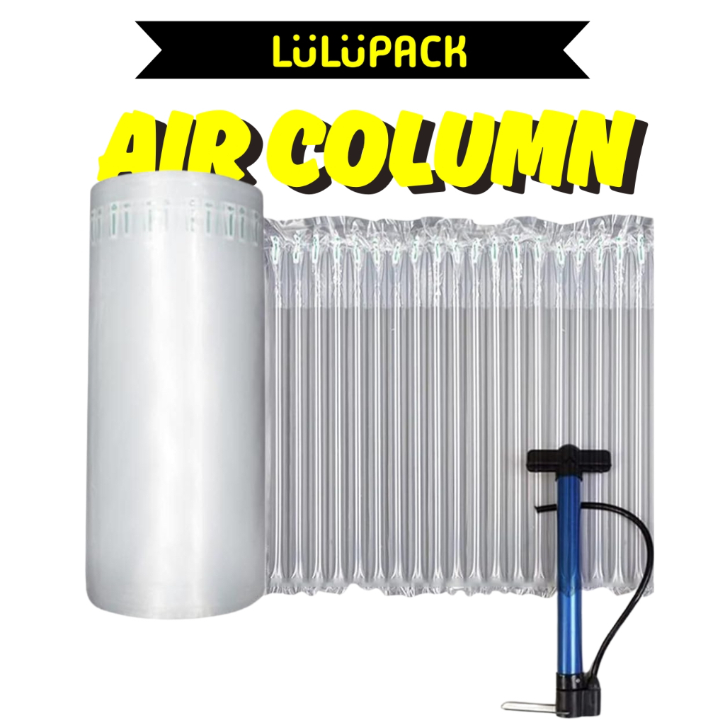 LULUPACK Air Column Bubble Wrap Inflatable Packaging Balut Gelembung ...