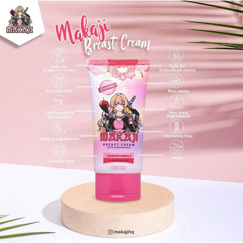 MAKAJI BREAST CREAM BY CIK EPAL MENDONIA & FAIRFIT 3.0 READYSTOCK MAK ...