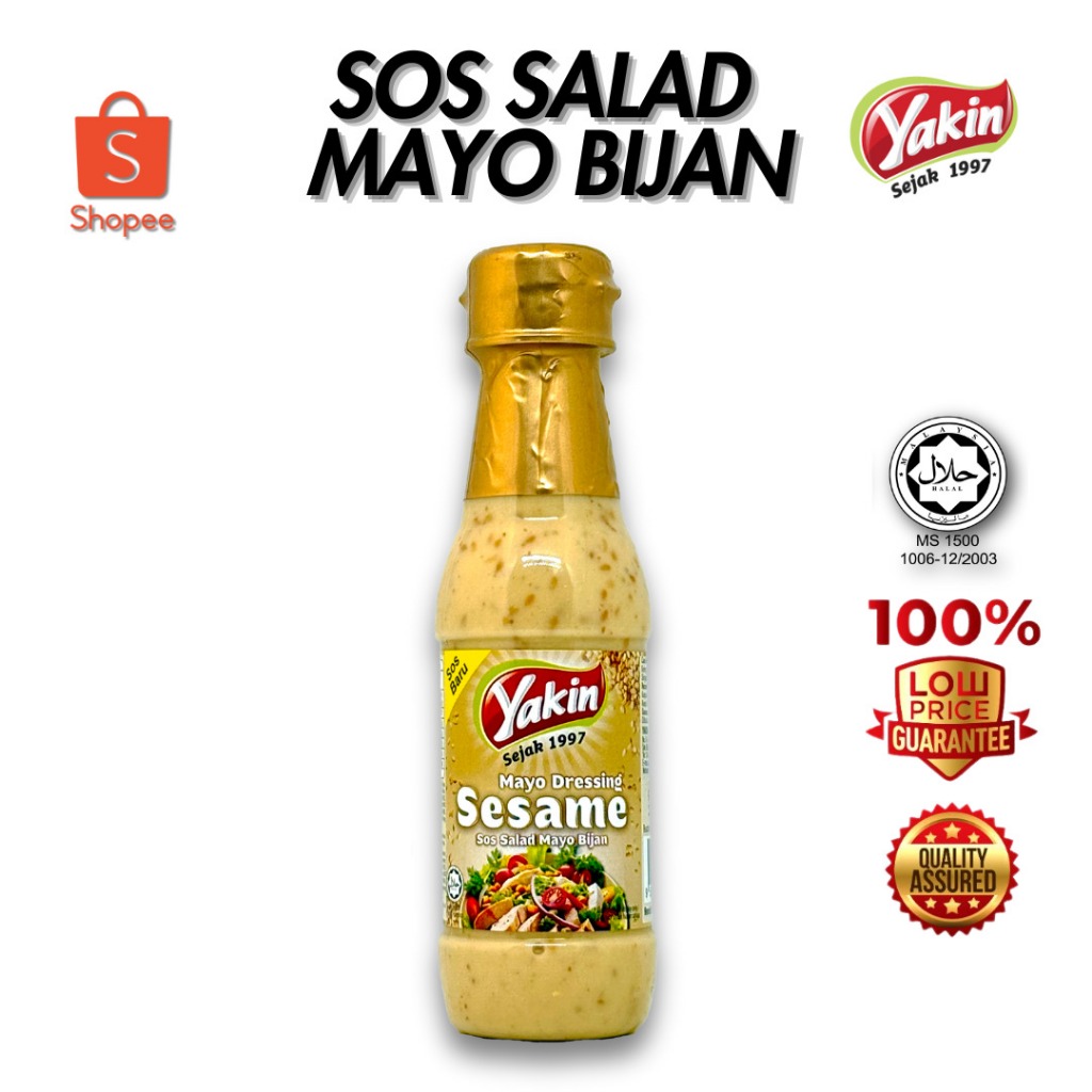 YAKIN SEDAP SOS BIJAN / SASAME SAUCE 190G | Shopee Malaysia