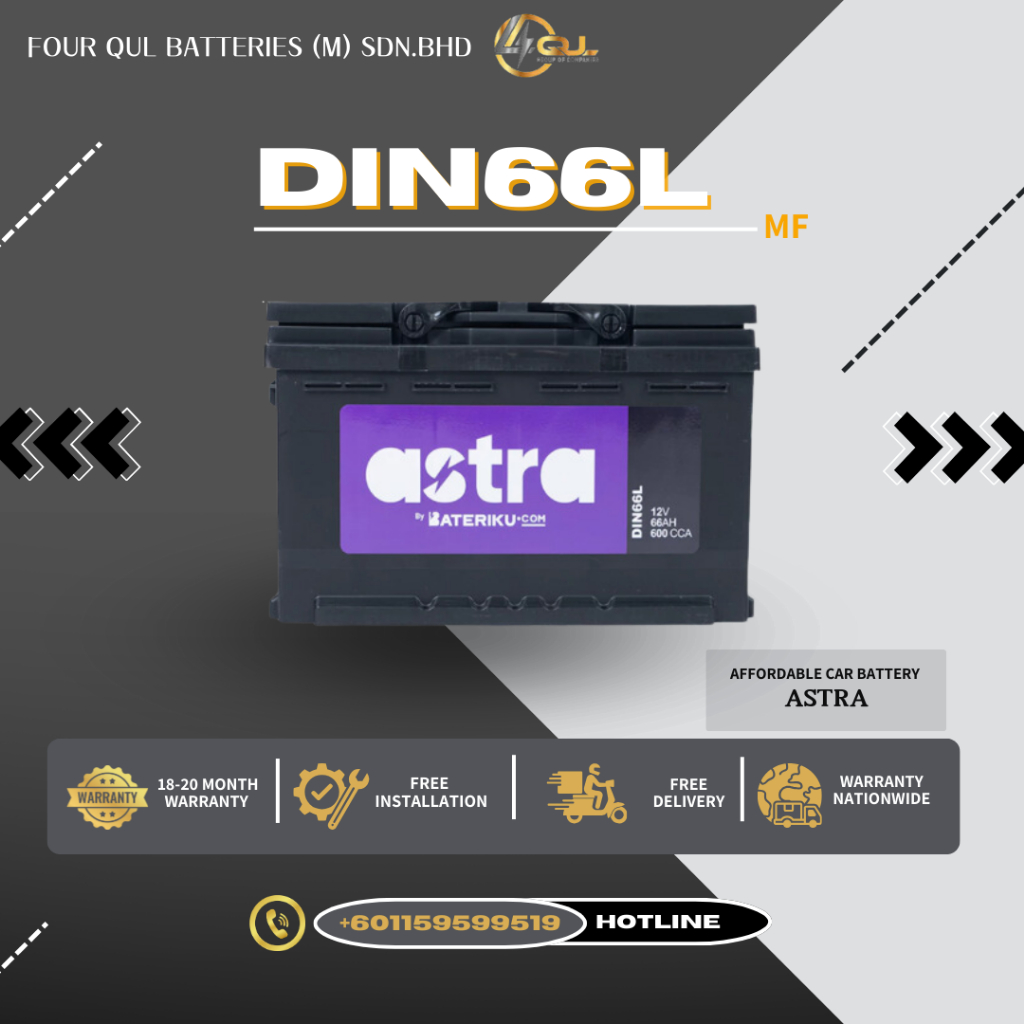 BATERI KERETA | DIN66L | MF | ASTRA | Shopee Malaysia