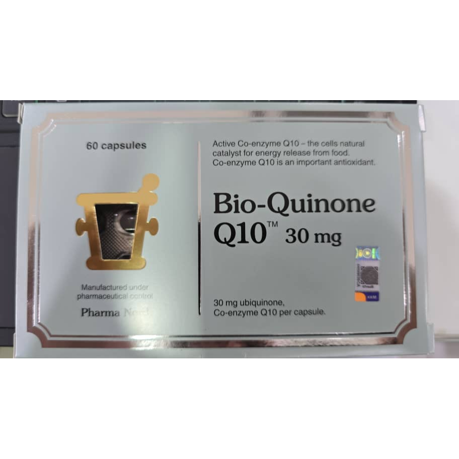 Bio-Quinone Q10 30mg-60 capsules | Shopee Malaysia