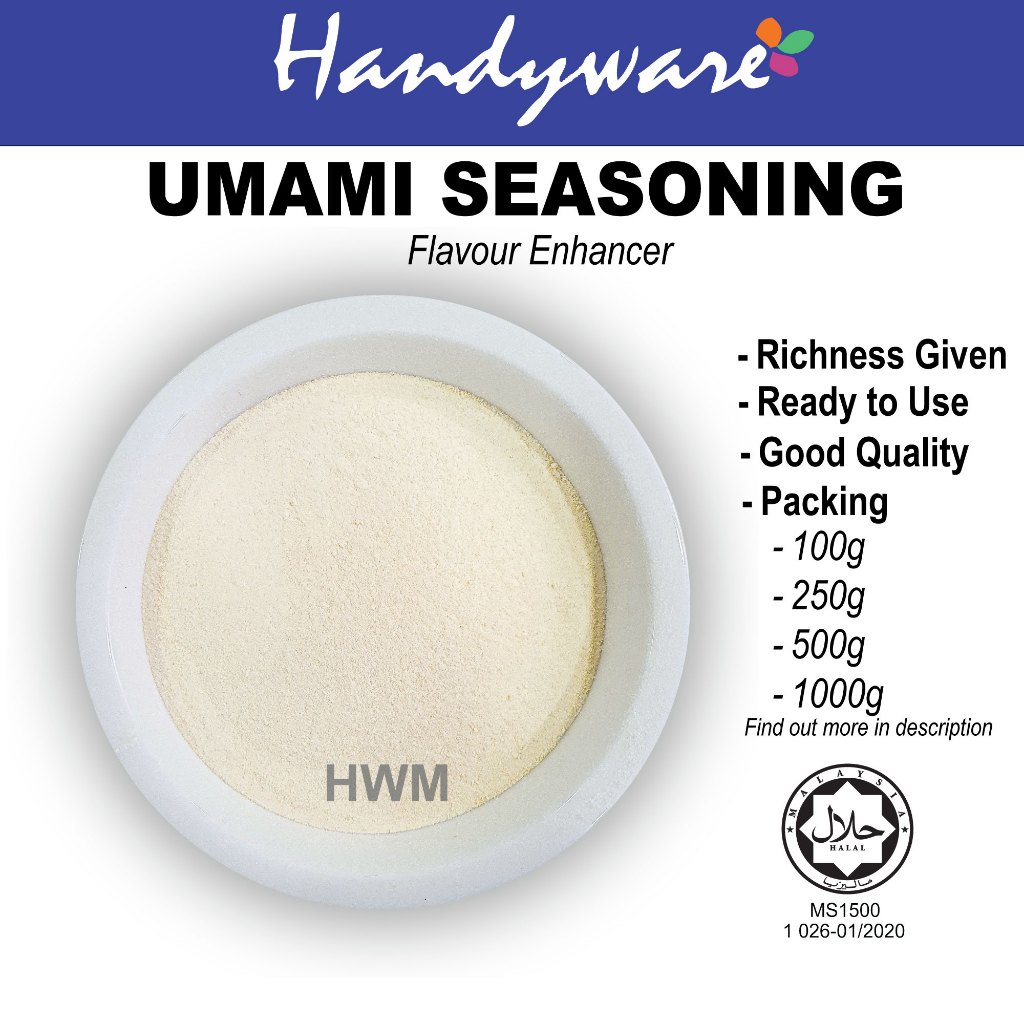 HWM - UMAMI POWDER FLAVOR - 100G, 250G, 500G - (HALAL) | Shopee Malaysia