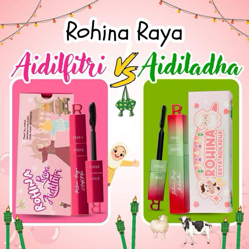 MASKARA ROHINA RAYA AIDILADHA + FREEGIFT 💯 ORIGINAL DARI ROHINA HQ ...