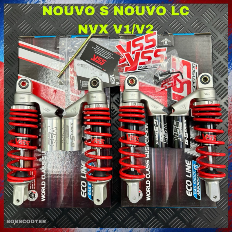 🇲🇾🔥🇳🇱 ABSORBER YSS ORIGINAL NOUVO S NOUVO LC 135 NVX V1/V2 300MM 🇳🇱🔥🇲🇾 ...
