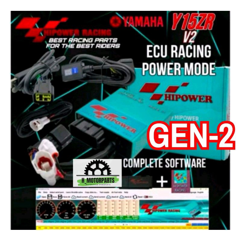 HIPOWER RACING ECU GEN-2 Y15 V2 Y16 Y15 V1 RS150 RSX150 HI POWER RACING ...