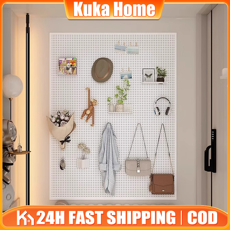 New Pegboard Material DIY Pegboard Perforated Display Board Wall ...