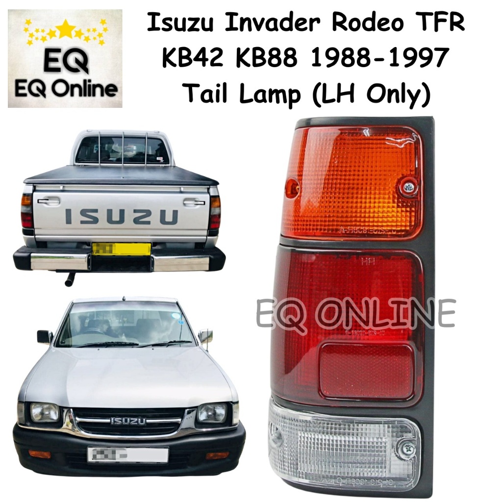 Isuzu Invader Rodeo TFR KB42 KB88 1988-1997 (LH Only) Rear Tail Lamp ...