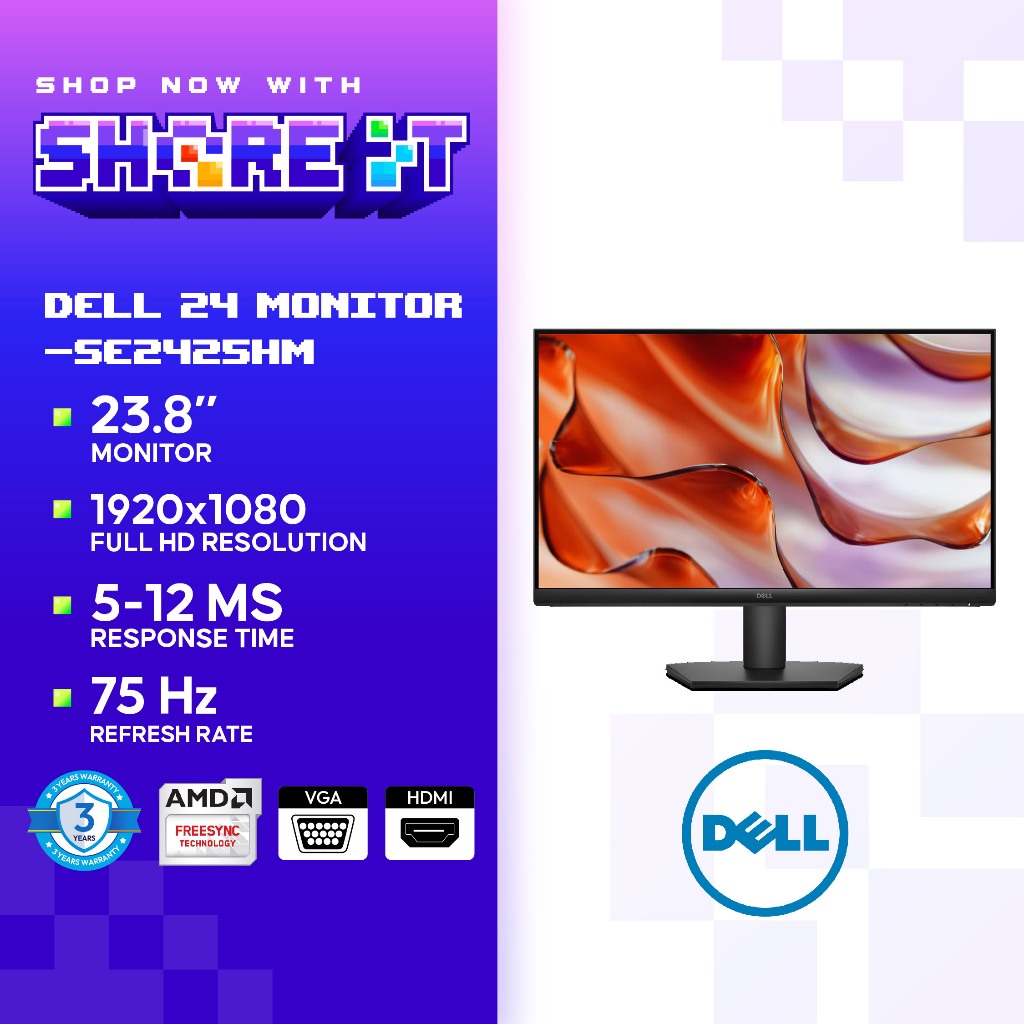DELL Monitor - SE2225HM | SE2425HM | SE2725HM SE2225HM SE2425H SE2725H ...