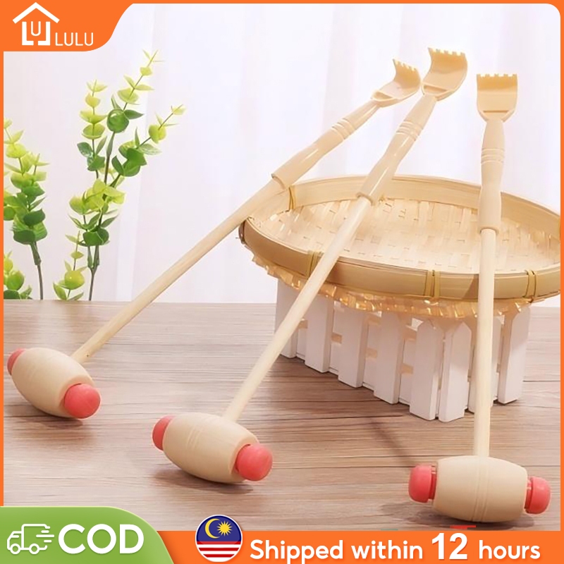 LULU Massage Tool 31CM Massage Hammer Back Head Knock Massager Stick ...
