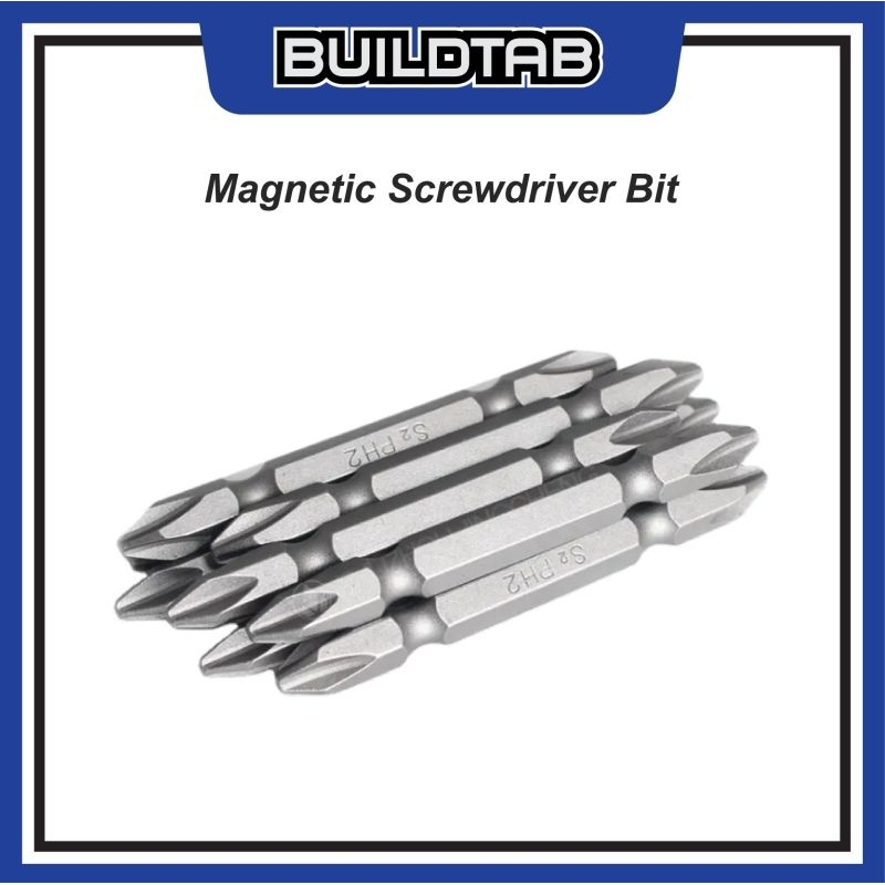 Philip Head S2 PH2 Magnetic Screwdriver Bit 65mm 100mm 150mm 200mm ...