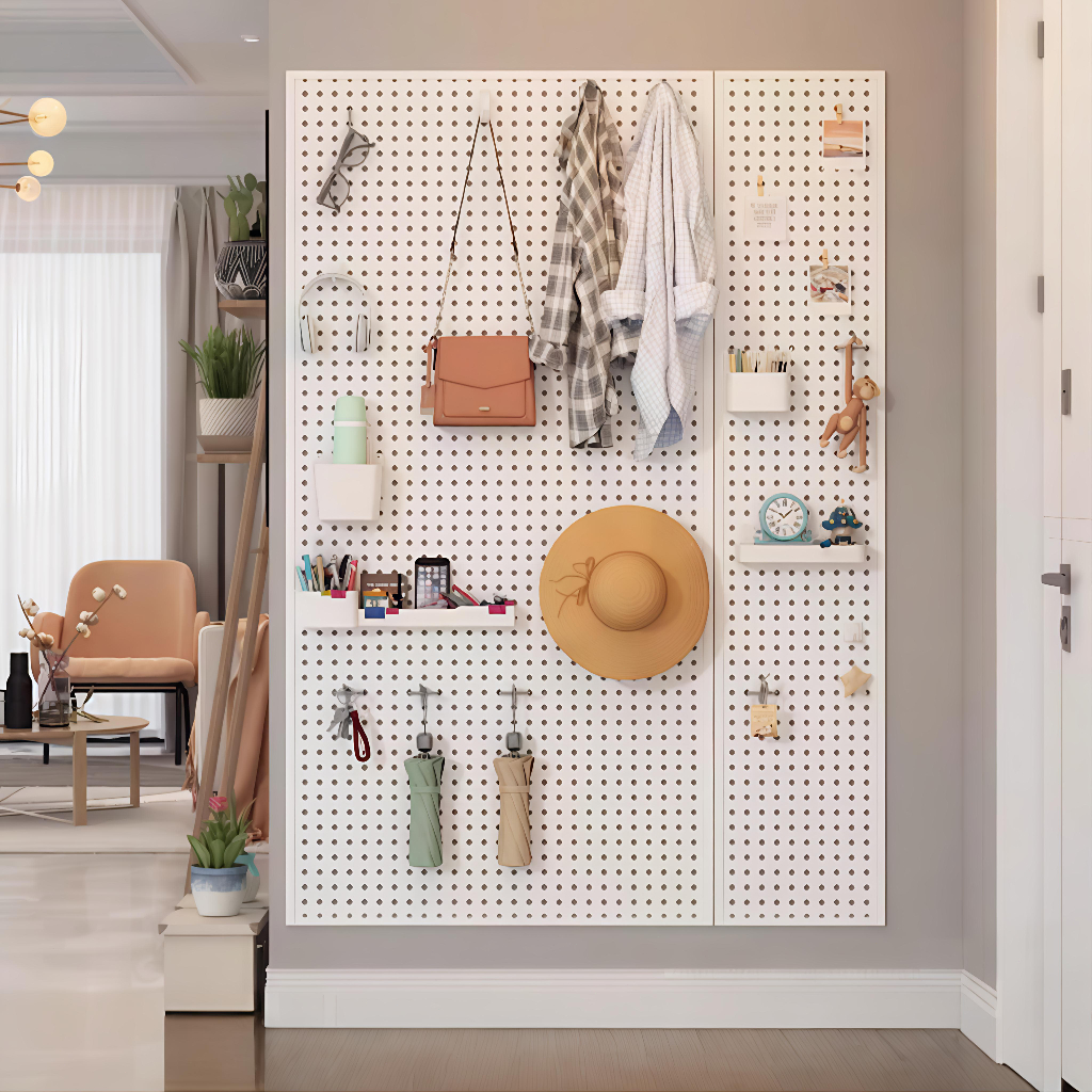 Office Partition Rack Hole Rack Board Storage Rack Without Punching ...