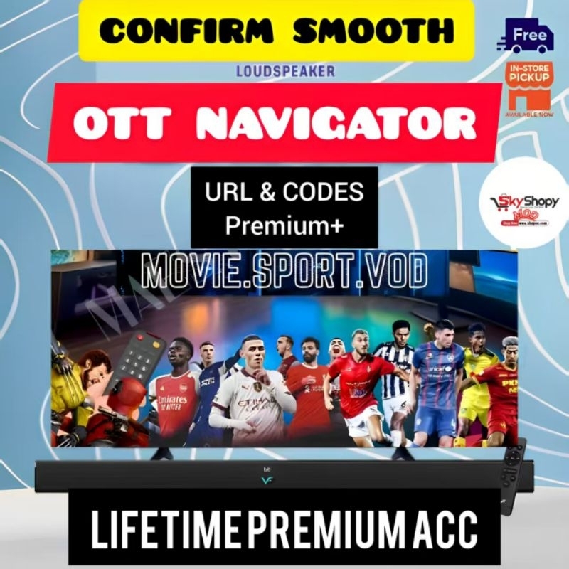 [2025New]OTT Navigator Premium HD Player Lifetime For All Android Fast Activate | Shopee Malaysia