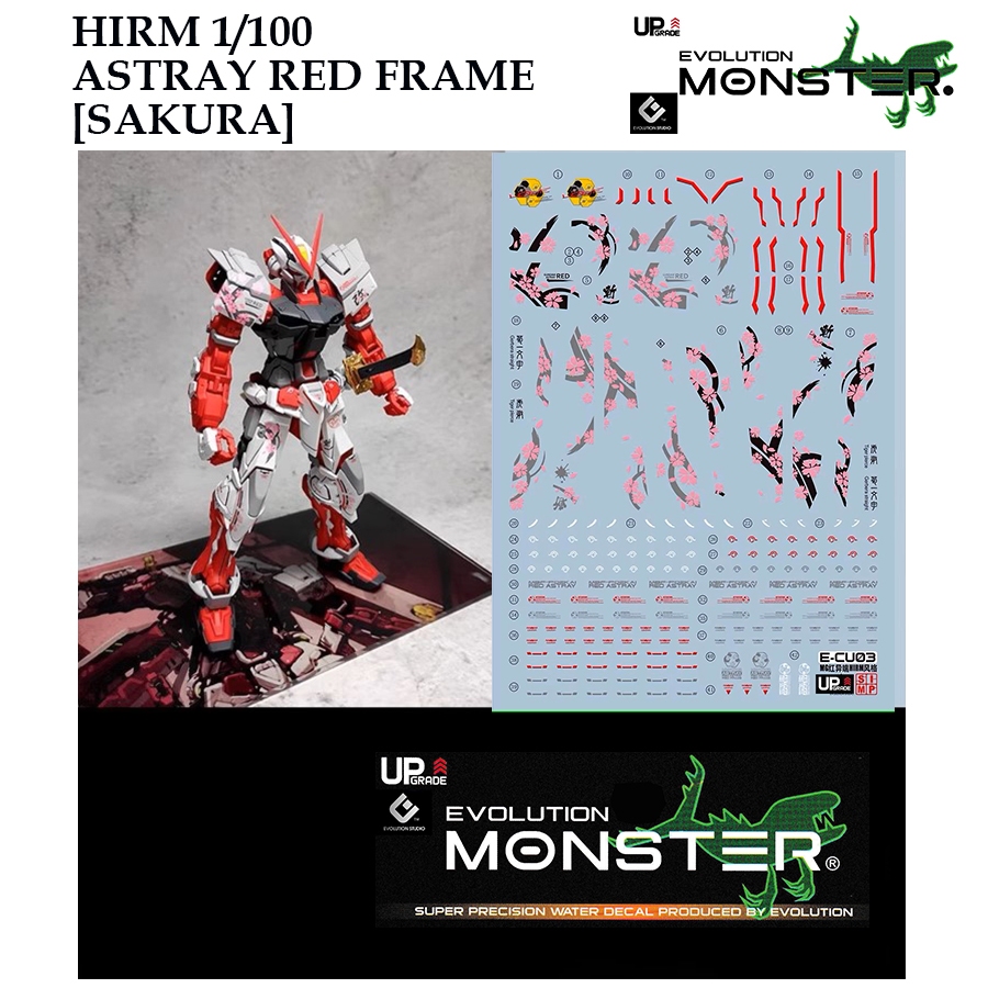 [MONSTER EVO] CU03 / EM19 E-M129 MG 1/100 ASTRAY RED FRAME [SAKURA ...