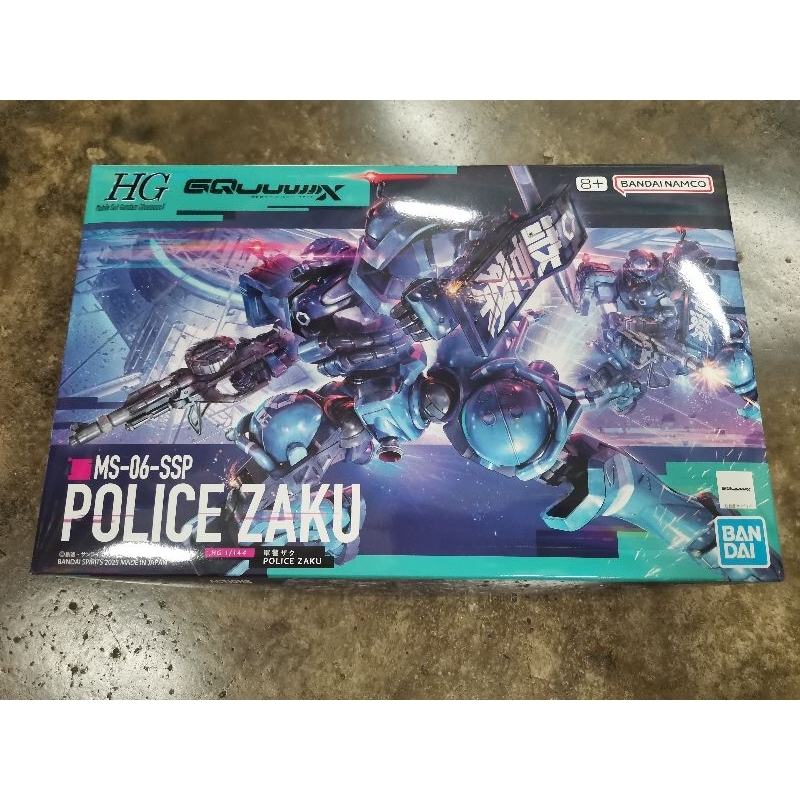 Bandai HG 1/144 MS-06-SSP Police Zaku | Shopee Malaysia