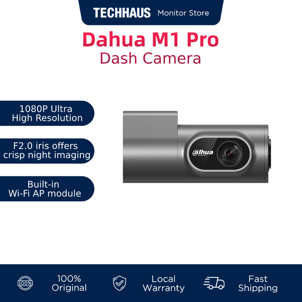 Dahua M1 pro Dash Camera with 1080P ultra high resolution image , F2.0 ...