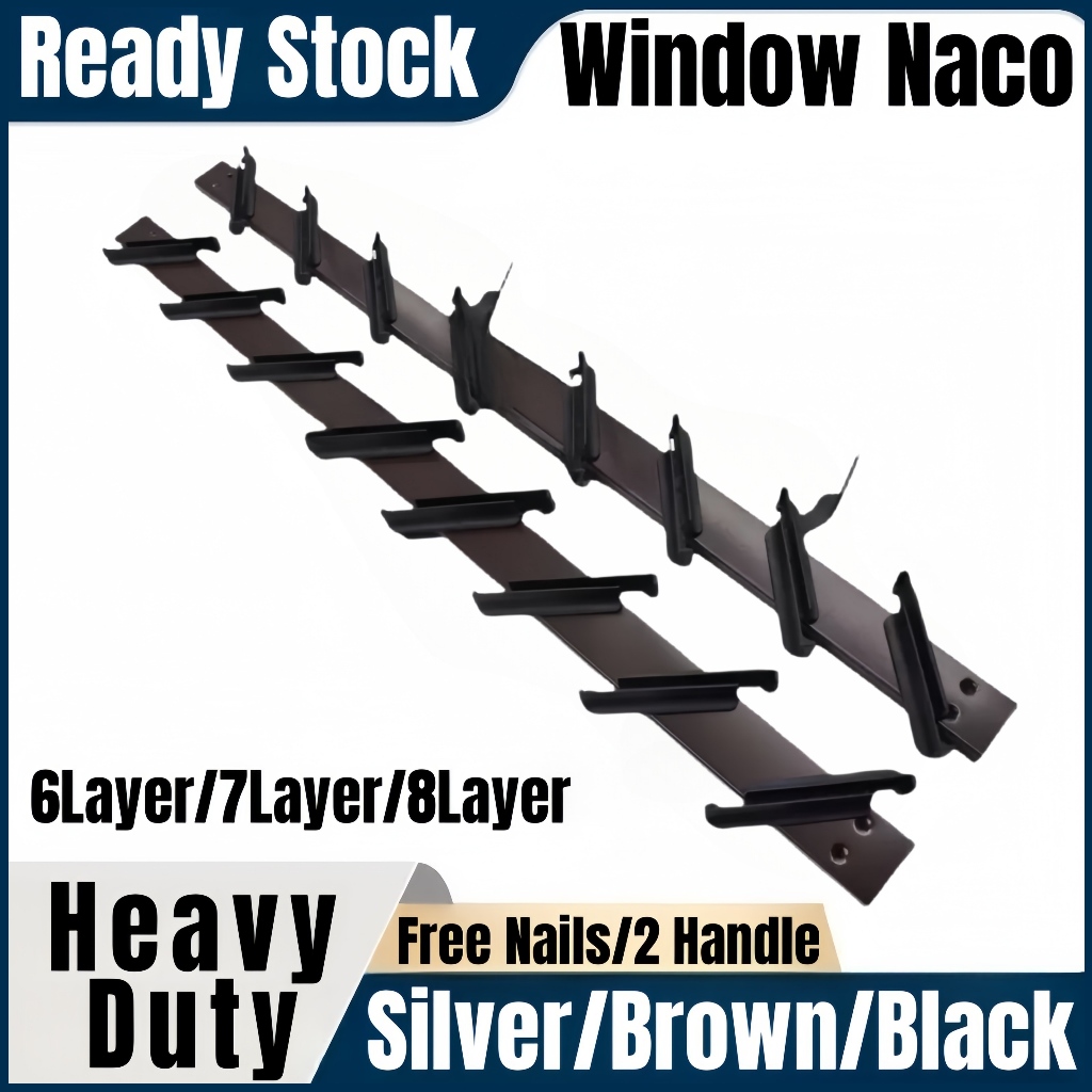 Tingkap Nako Blade Naco Window Double Louvres Naco Window Nako Tingkap ...