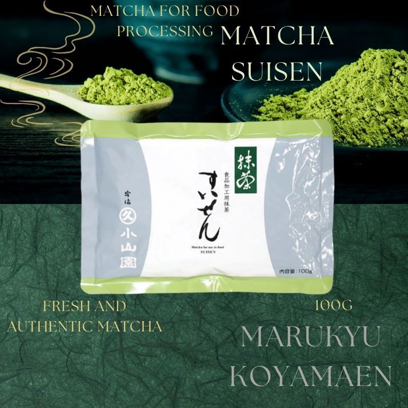 Matcha Marukyu Koyamaen SUISEN 100g Bag For food processing | Shopee Malaysia