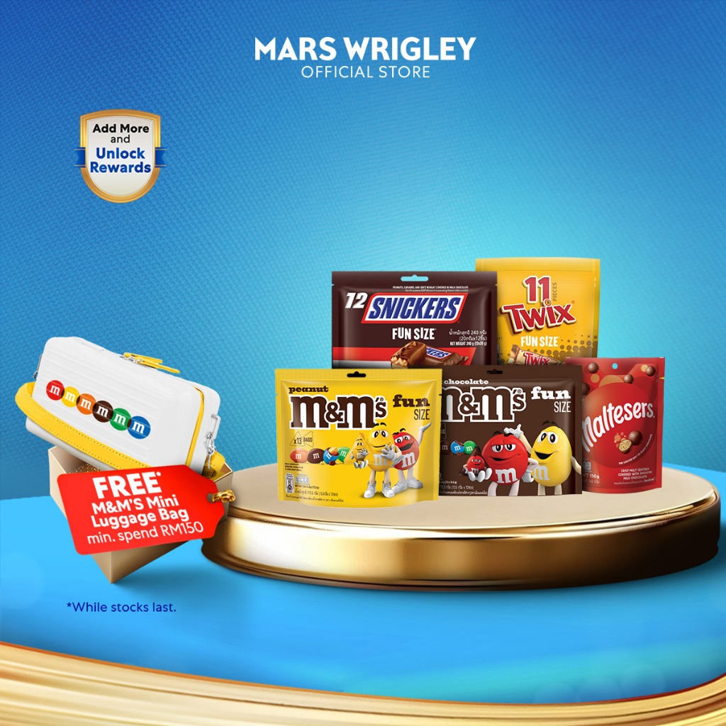 [Bundle of 5] Maltesers 150g, Snickers, Twix, M&M'S Milk & Peanut ...