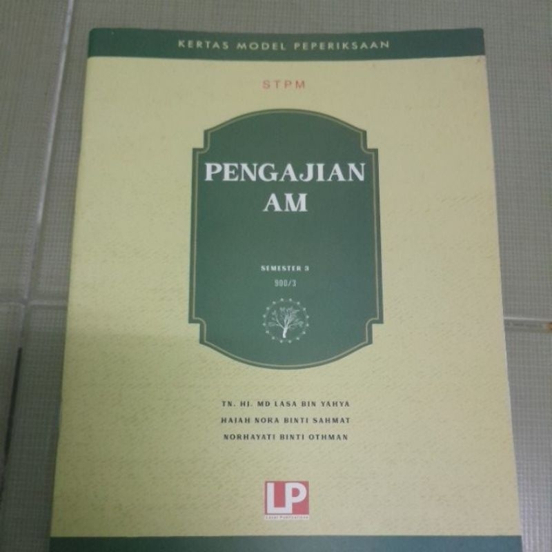 Buku Latihan STPM Pengajian AM SEM 3 | Shopee Malaysia