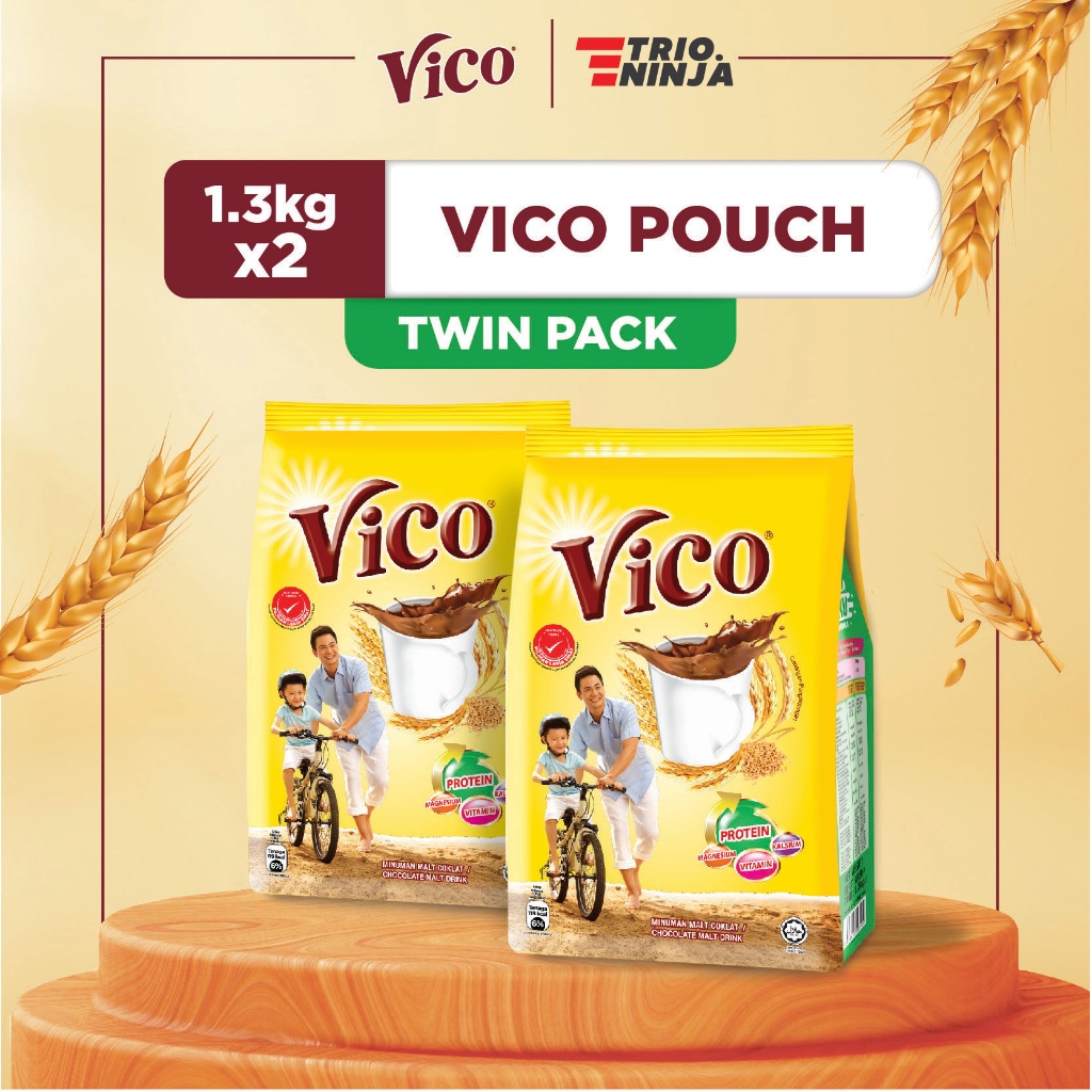 Vico Chocolate Malt Drink 1.3kg X 2Pack | Shopee Malaysia