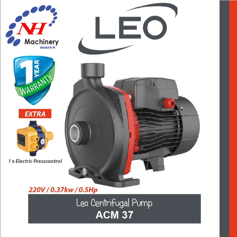 LEO ACM 37 - CENTRIFUGAL PUMP | Shopee Malaysia