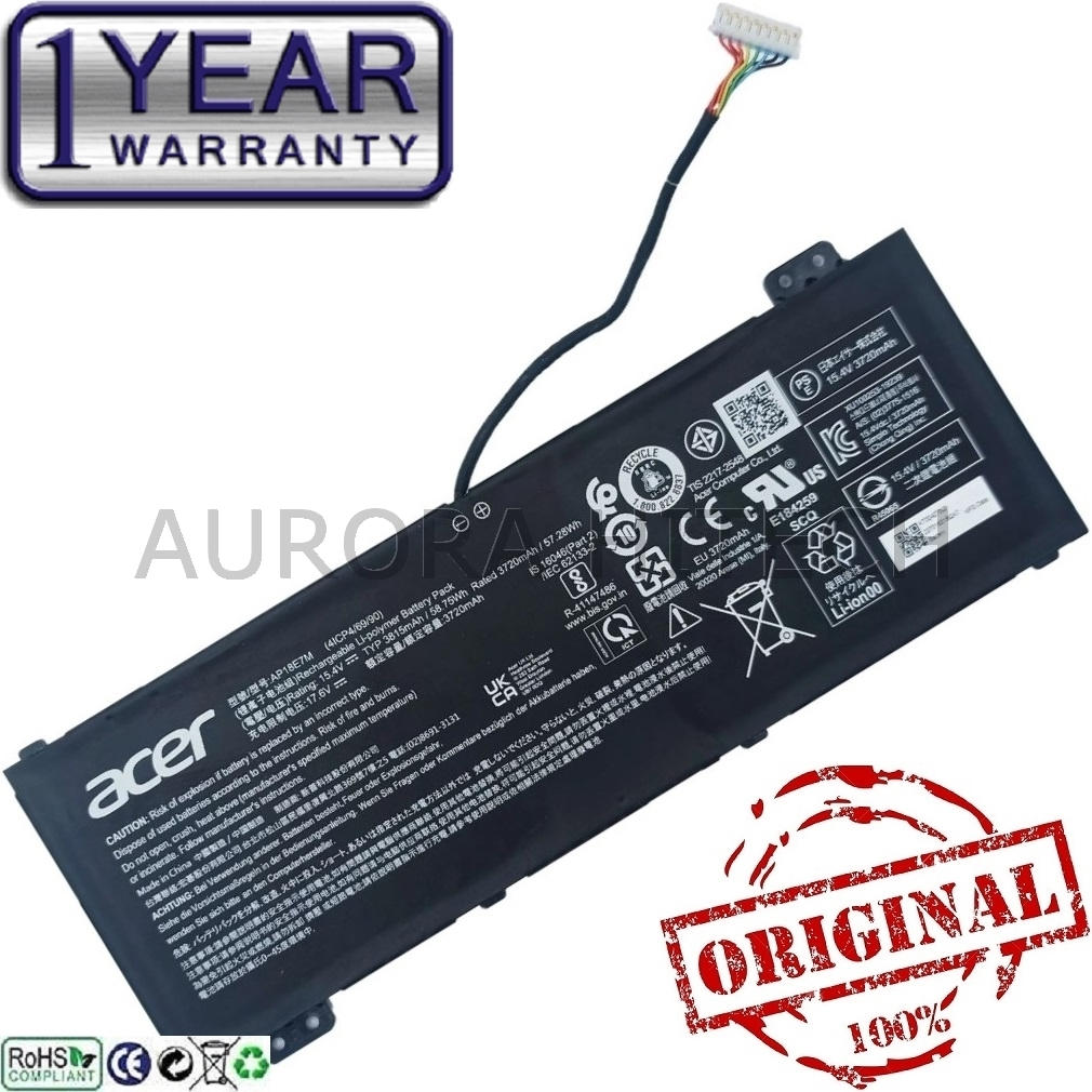 Original Acer Nitro 5 AN515 7 AN715 Acer Aspire 7 A715 AP18E7M AP18E8M ...