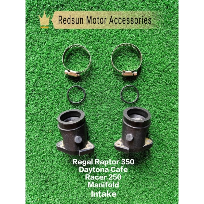 Regal Raptor 350 / Momos 350 / Daytona Cafe Racer 250 Manifold Intake ...
