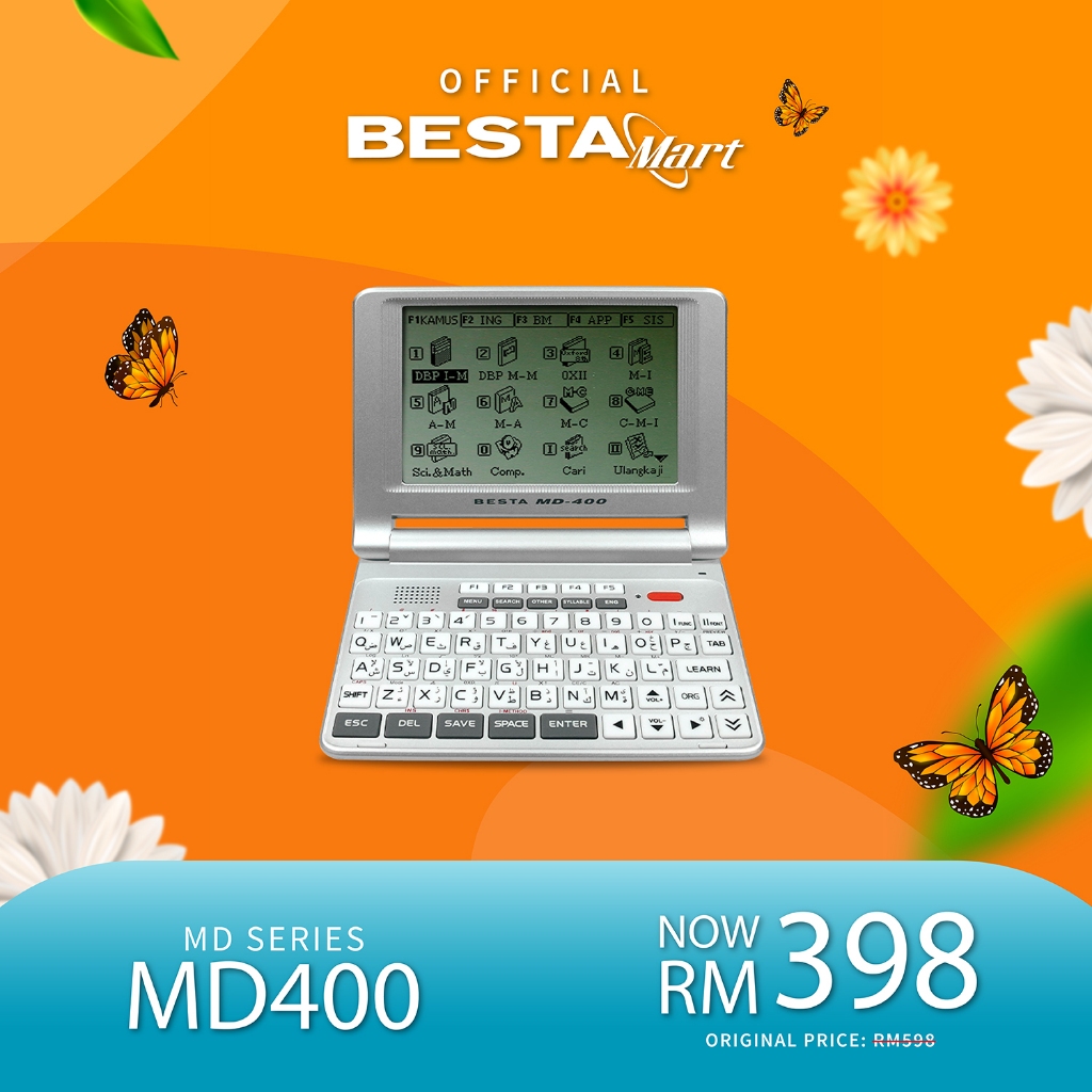 Besta electronic dictionary MD400 / Besta Kamus Elektronik MD400 - BM ...