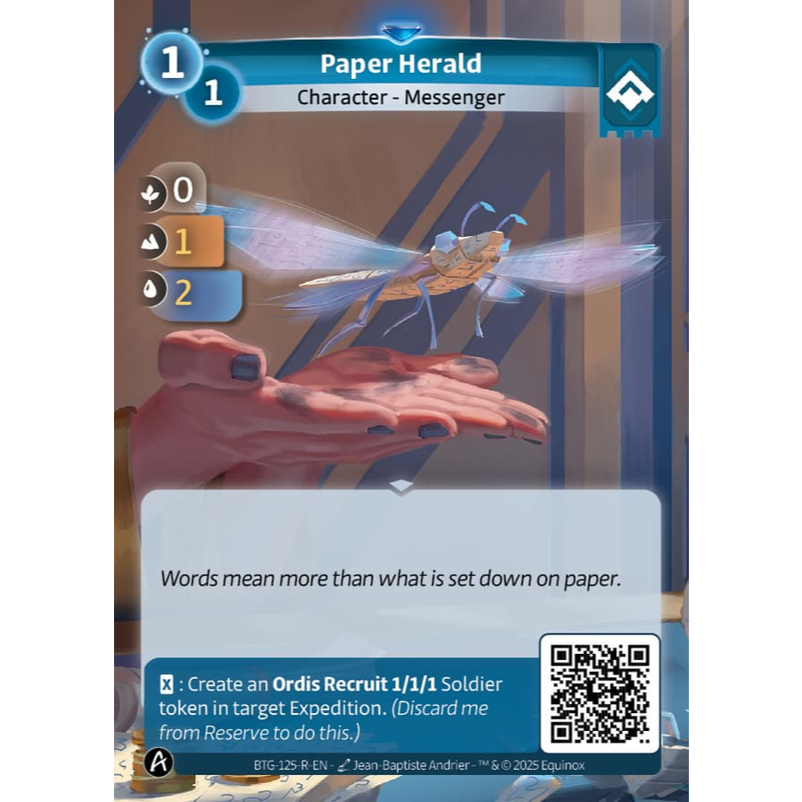 [Shuffle] Altered TCG : Beyond the Gates (BTG) R 125 | Paper Herald ...