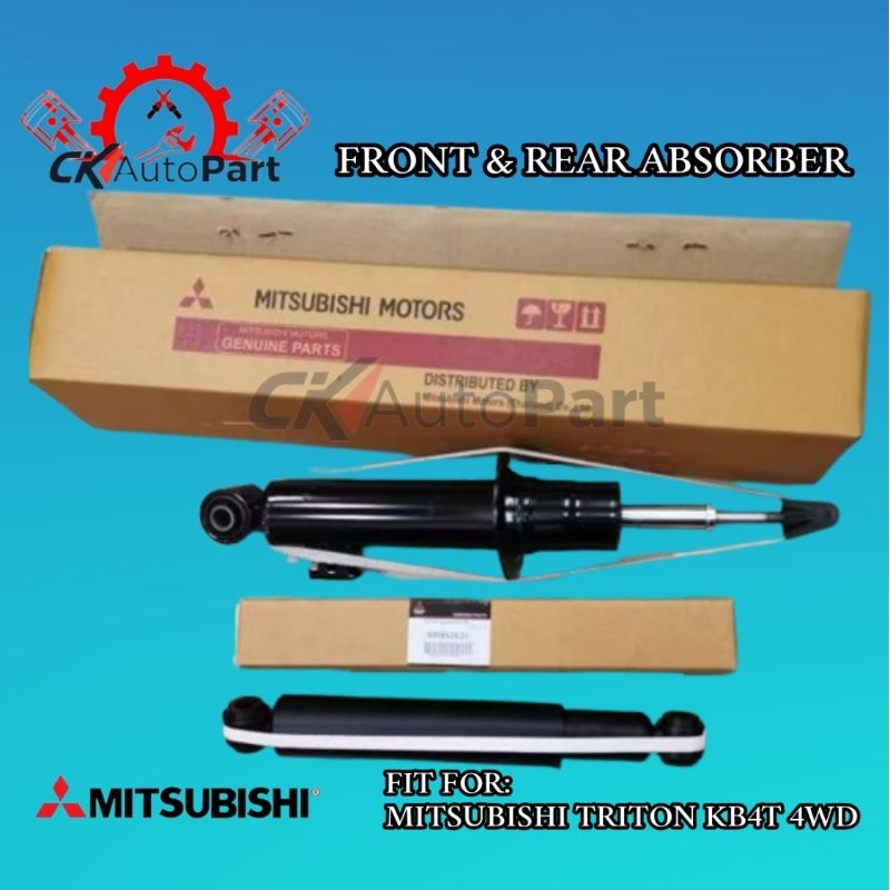 MITSUBISHI TRITON KB4T 4WD FRONT REAR ABSORBER 1 PAIR | Shopee Malaysia