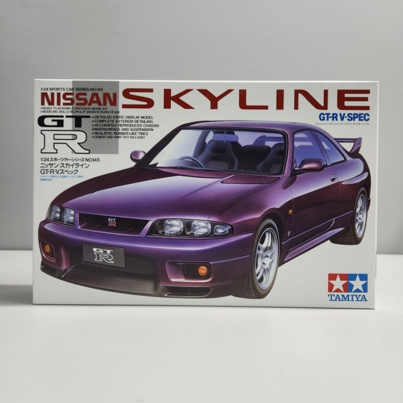1:24 TAMIYA R33 Nissan Skyline GT-R V-Spec ### 24145 | Shopee Malaysia