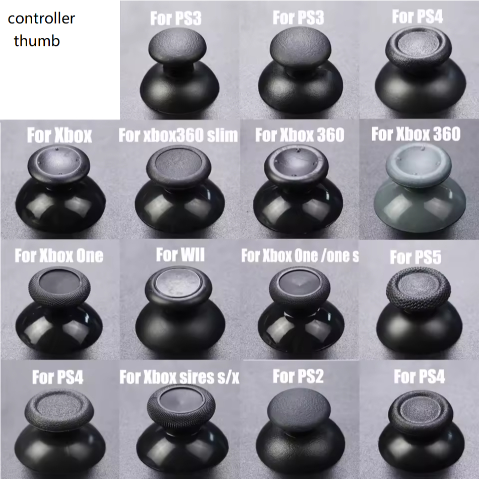 Game Analog Thumbstick Replacement Parts Joysticks Xbox 360 PS5 PS4 PS2 ...