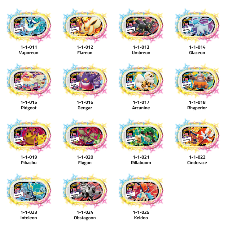 (Genuine Original) [Ready stock] Pokemon Mezastar stardust version 1 ...