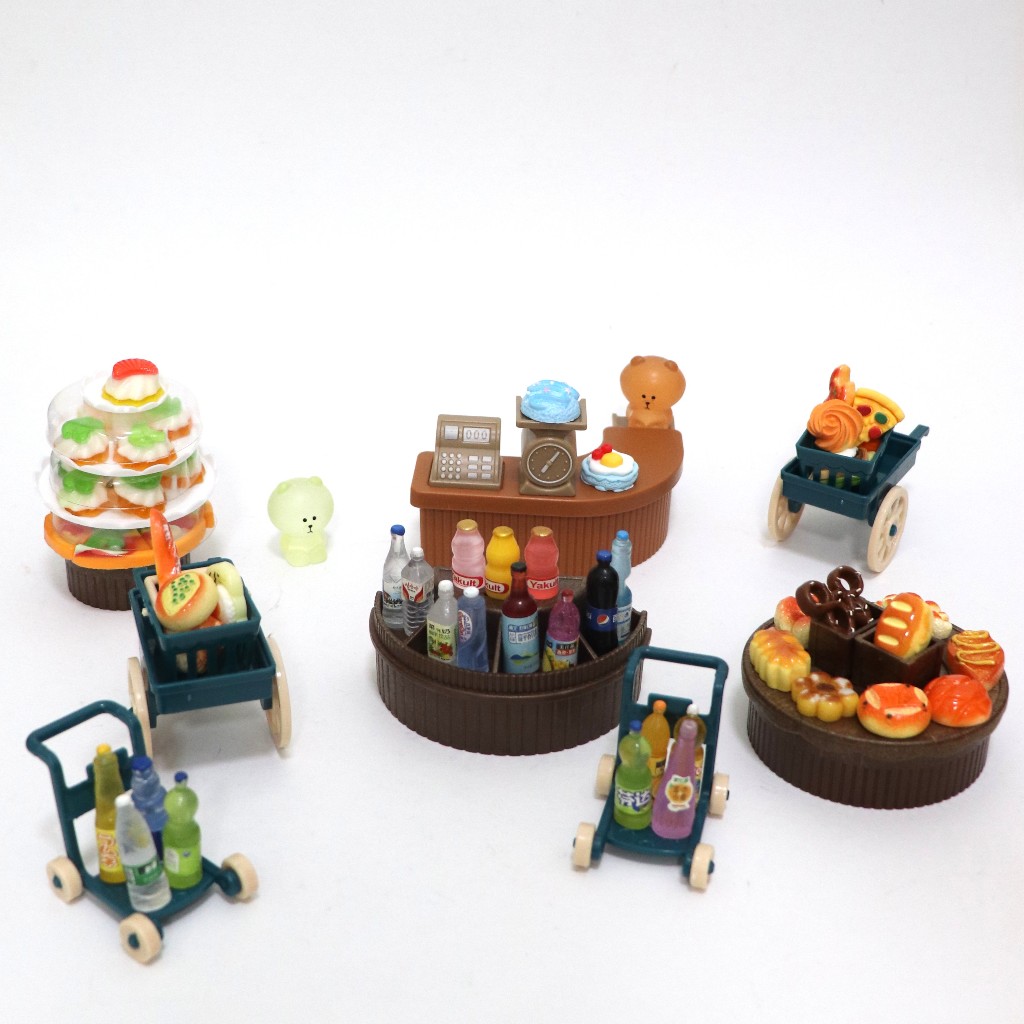 Miniature Food Beverage Resin Cafe Props for Dollhouses Collectors ...