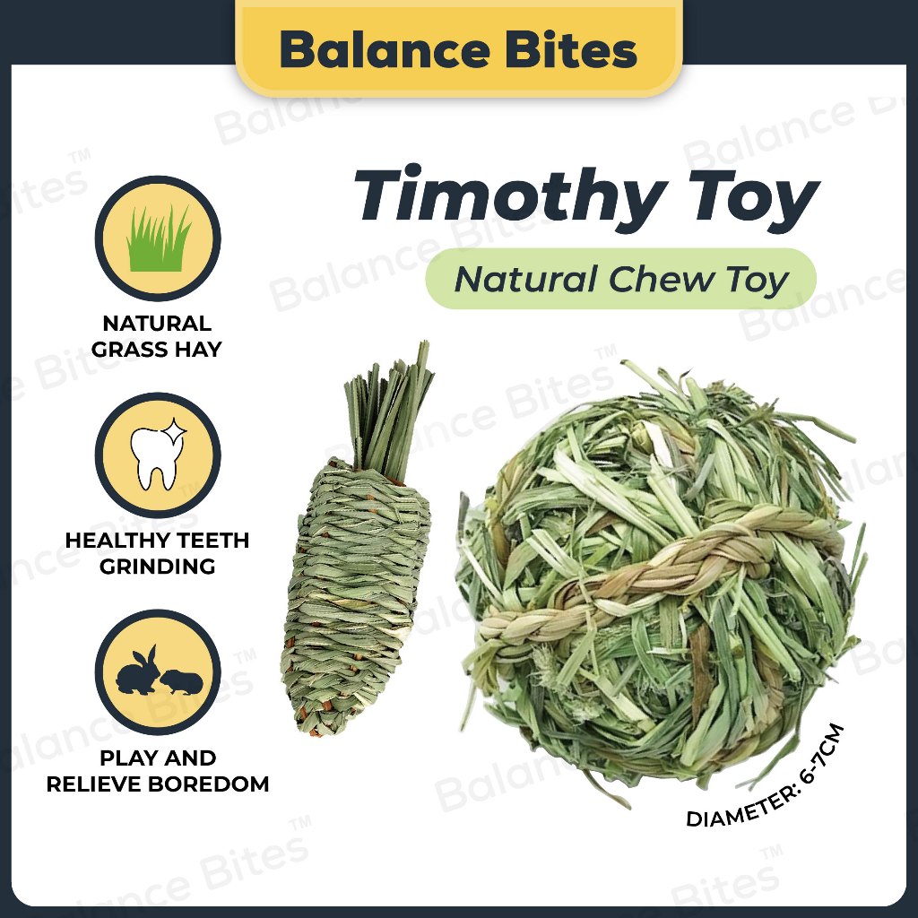 Timothy ball Balance Bites Timothy ball Chew Toys Molar Toys Rabbit ...