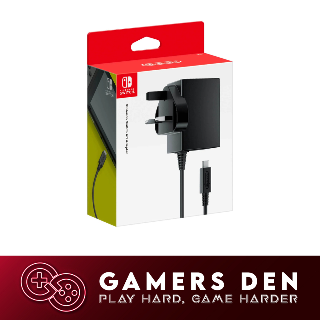 Nintendo Switch Charger / Power Adapter 3 Pin Plug (New) | Shopee Malaysia