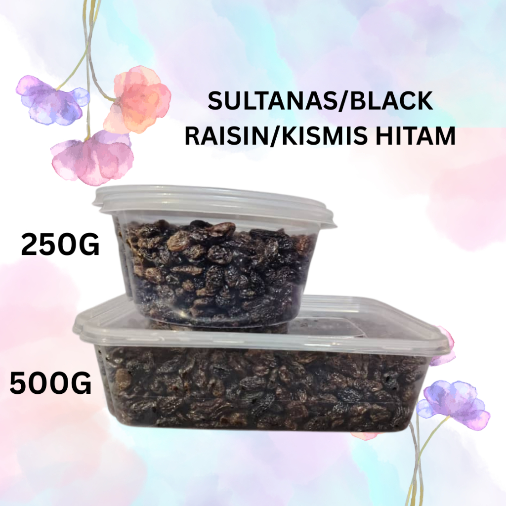 Sultanas/Black Raisin/Kismis Hitam 250g 500g | Shopee Malaysia