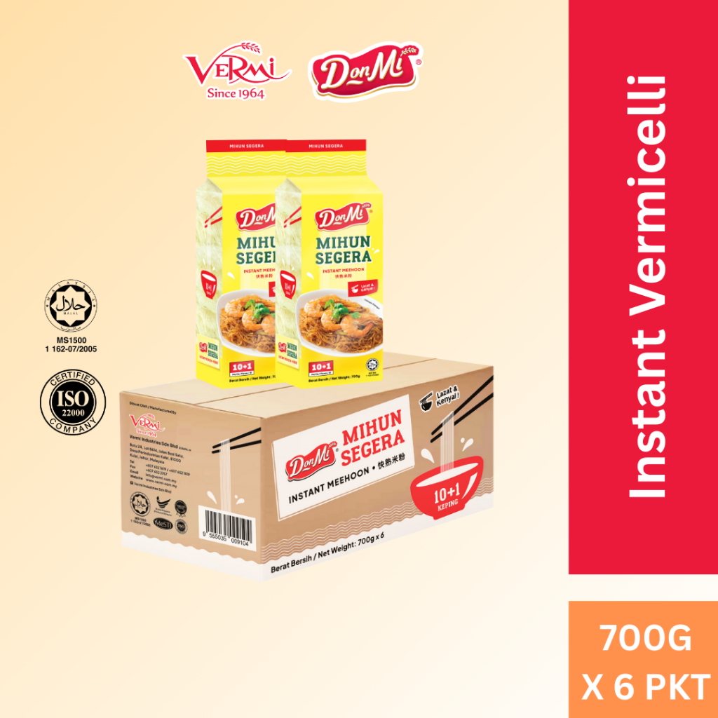 Donmi Instant Rice Vermicelli 700gm x 6 Packet | Shopee Malaysia