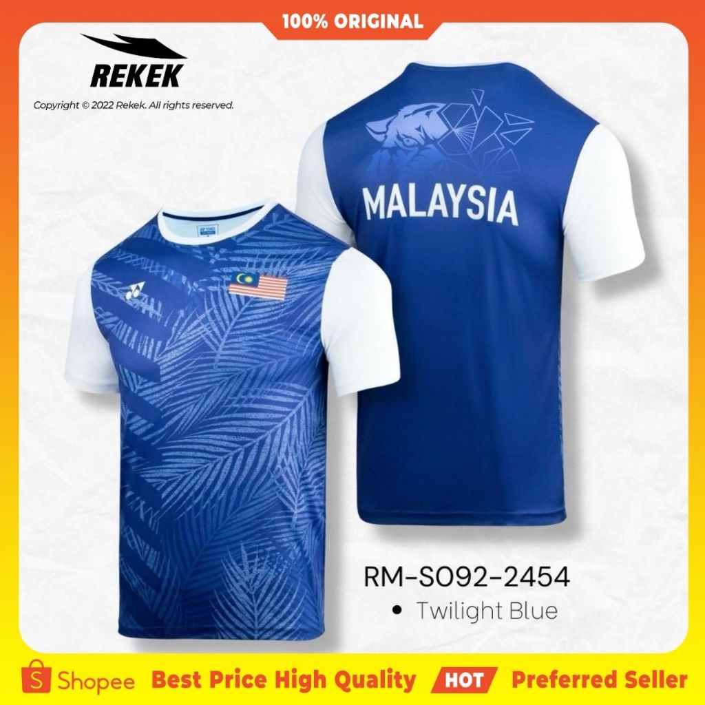 YONEX Malaysia Master Twilight Blue Jersi Badminton Original Unisex ...