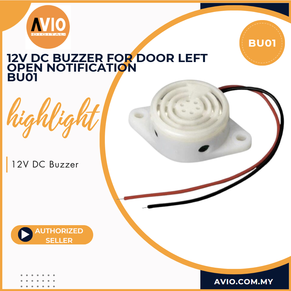 Buzzer DC 9V - 24V Powered for Door Access Control Terminal use Beep ...
