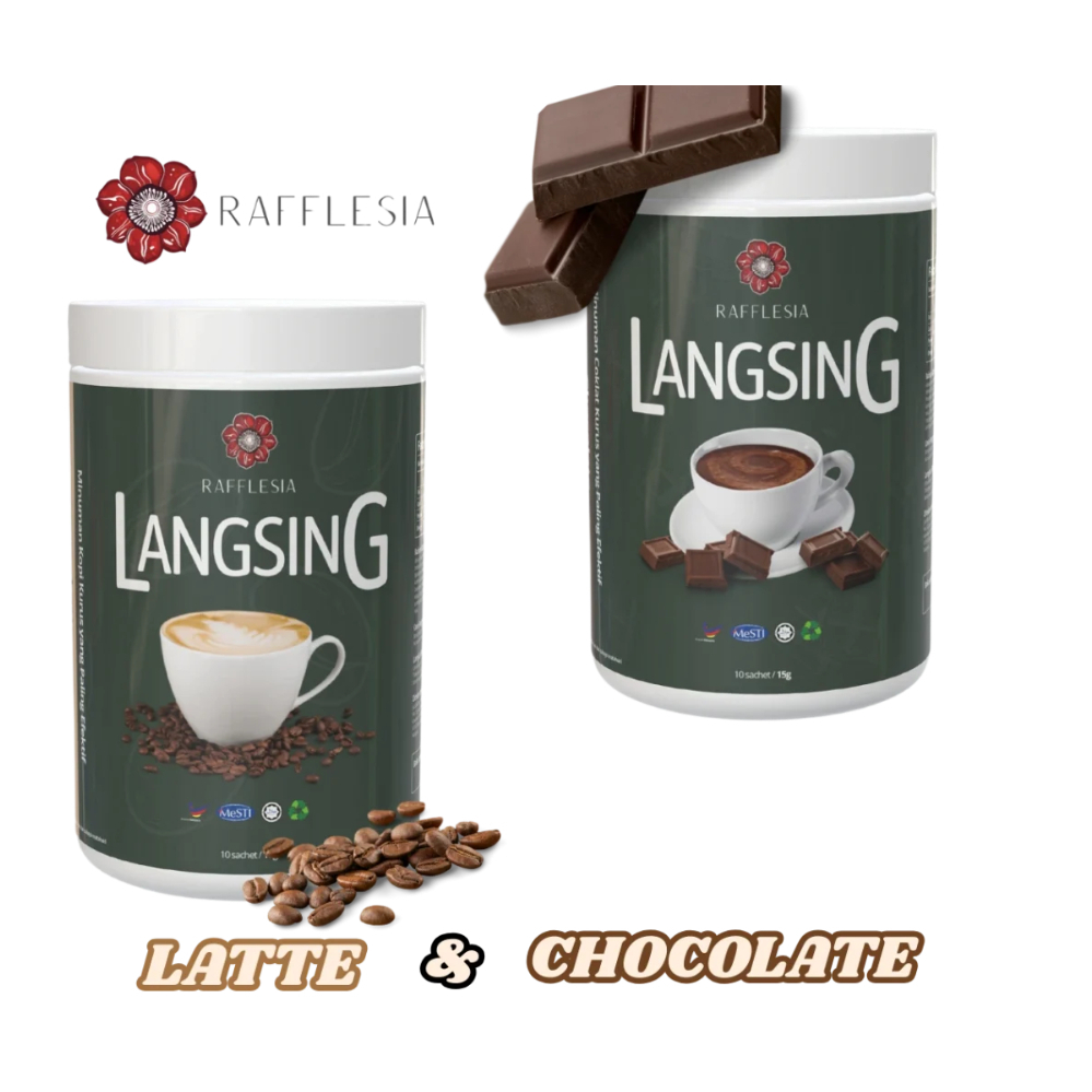 RAFFLESIA Langsing Kurus , Kopilangsing & Chocolate 15Sachets. | Shopee ...