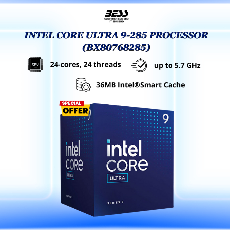 [PRE-ORDER] INTEL CORE ULTRA 9-285 PROCESSOR | Shopee Malaysia
