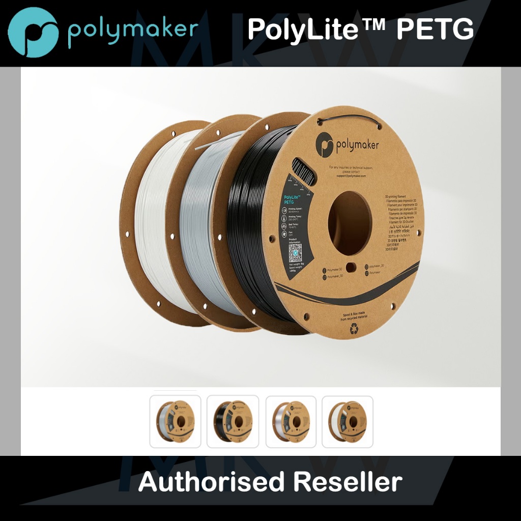 Polymaker PolyLite ™ PETG Filaments | Panchroma 1.75mm 1KG for FDM 3D Printers filament with ...