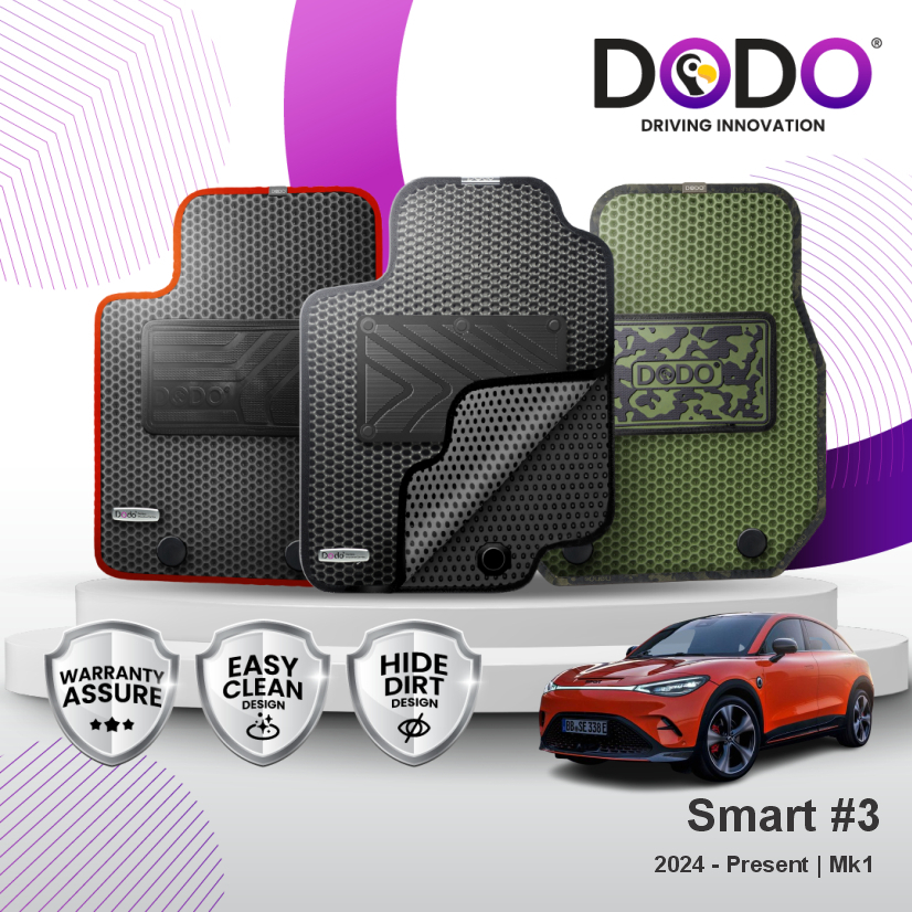 Dodo® Car Mat Smart #3 2024 - Present MK1 | Shopee Malaysia