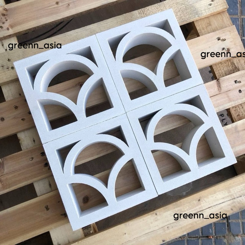 Breeze Block @ Ventilation Block “Fish Scales” / Bata Angin ...