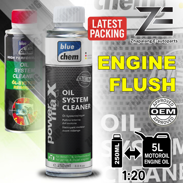 Bluechem Oil System Cleaner 250ml (Engine Flush) | Shopee Malaysia