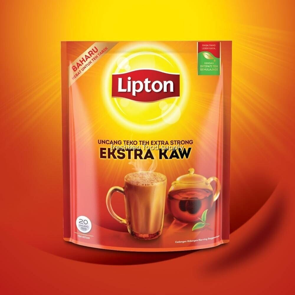LIPTON TEA BAGS EKSTRA KAW 20'S | Shopee Malaysia