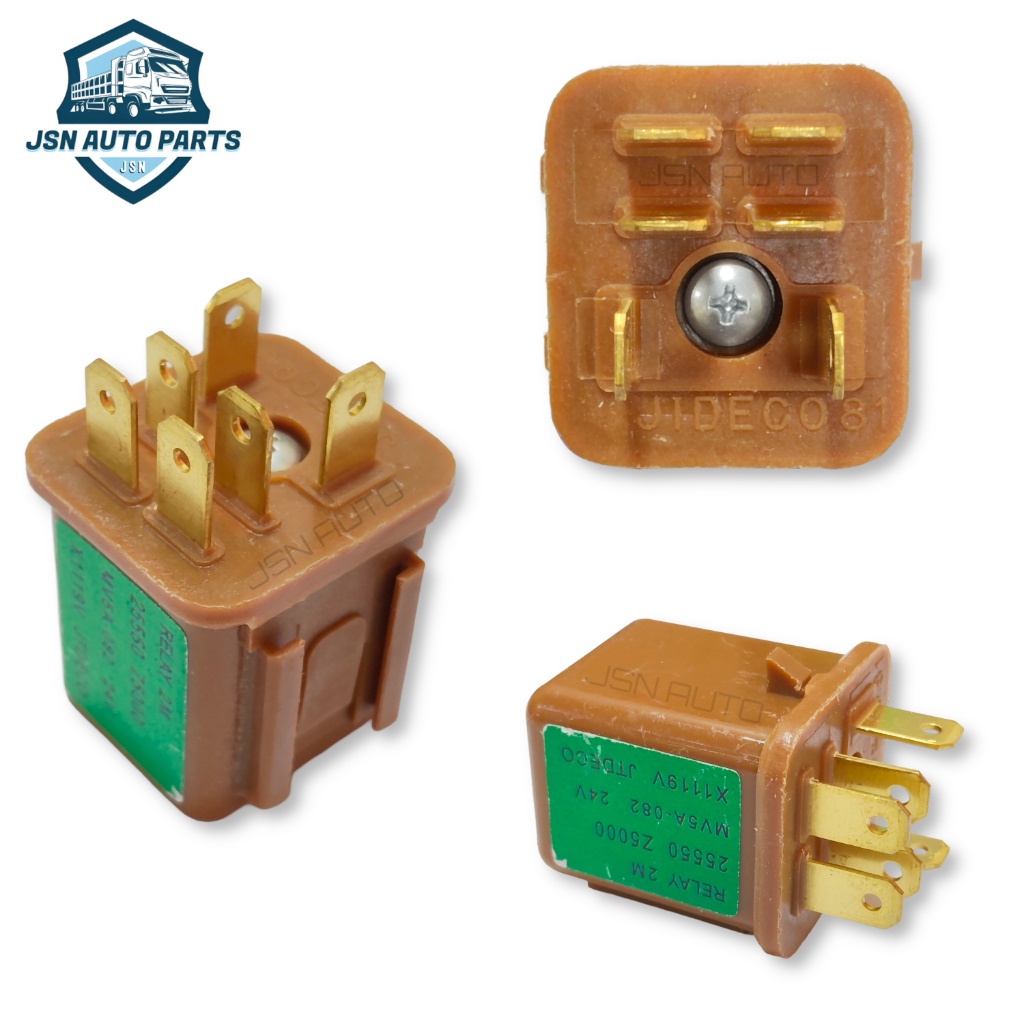 6 PIN 24V Automotive Power Relay 25550-Z5000 for NISSAN UD Truck Lorry ...